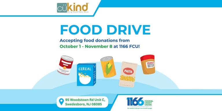 1166 Federal Credit Union Seeks Food Drive Donations for CU Kind Day